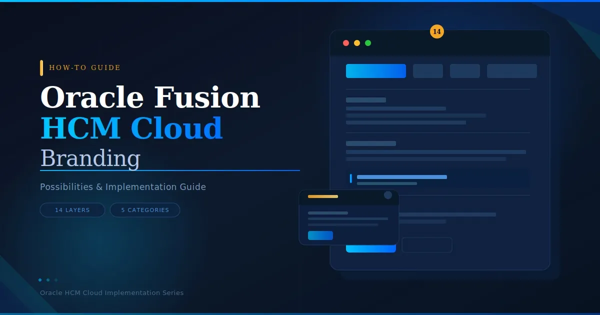 Stop Logging Support Tickets: Oracle Fusion HCM Has Built-In Data ...