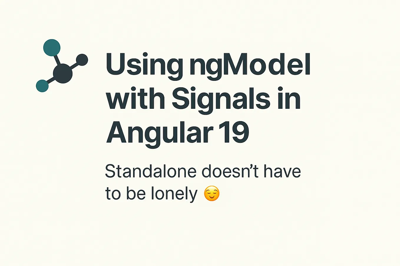 Fixing ‘ngModel’ and ‘ngClass’ Errors in Angular 19 Standalone Components | by Cristian ...