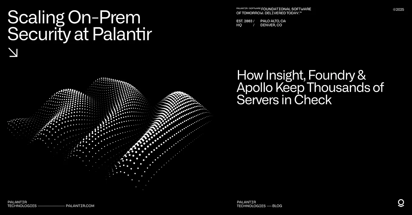 Alerting and Detection Strategy Framework | by Palantir | Palantir Blog