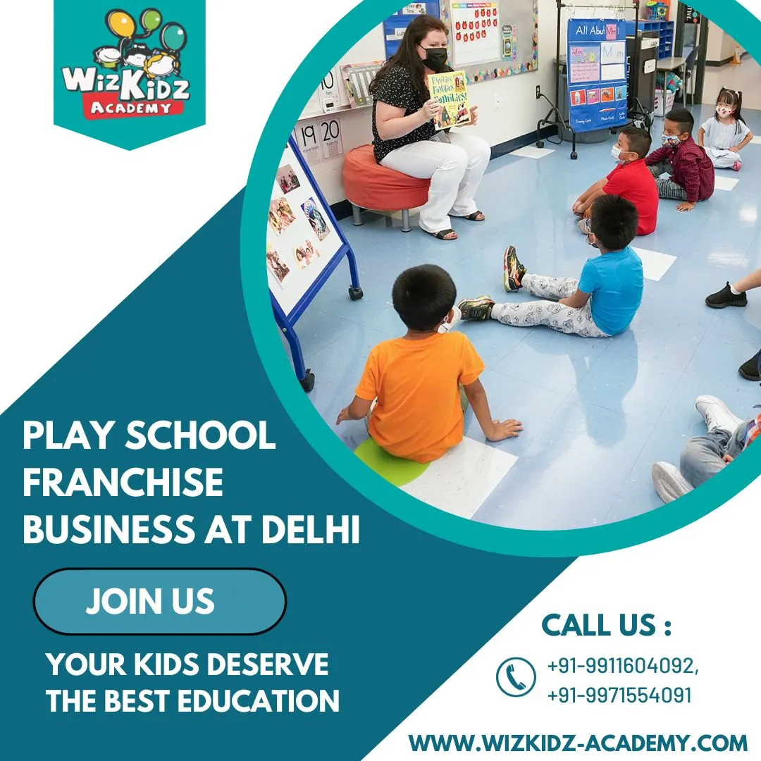 Pre School Franchise Business At Delhi - Wizkidz Academy - Medium