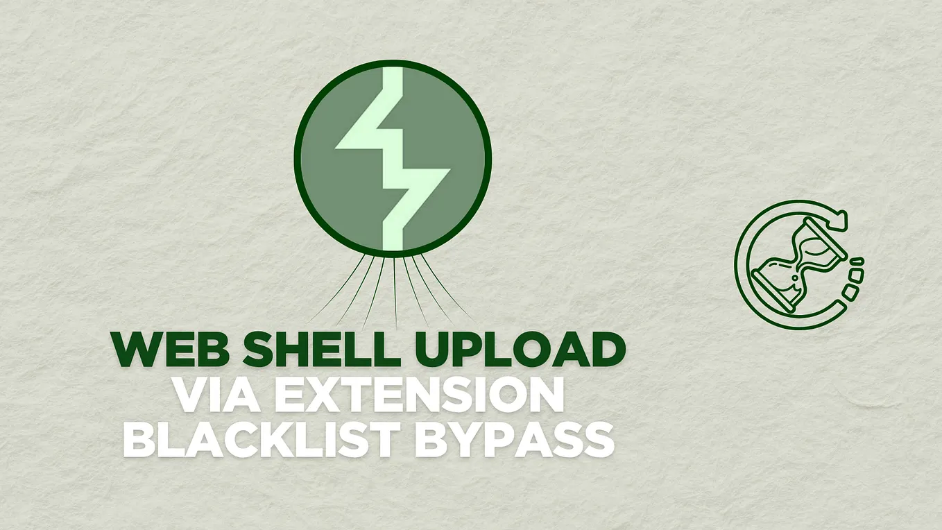 Web Shell Upload via Extension Blacklist Bypass — File Upload Vulnerability | by Ryan G. Cox ...