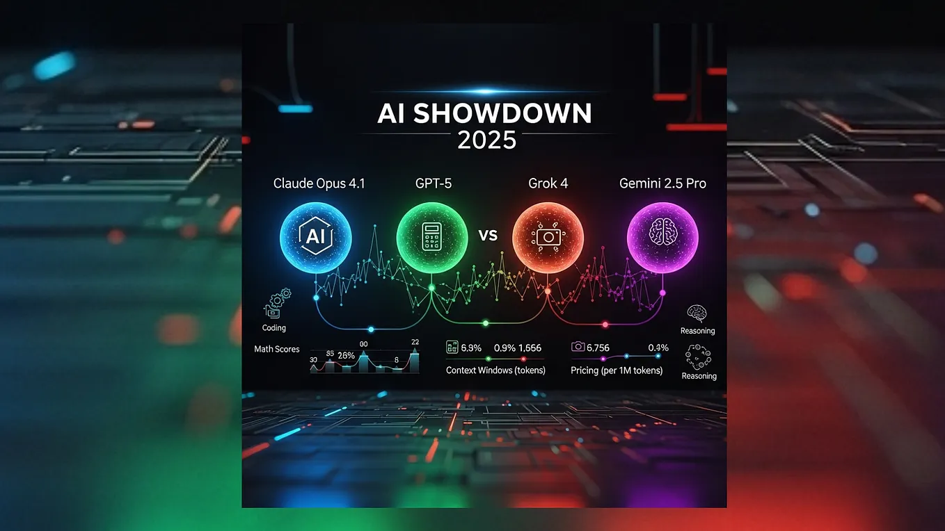 GPT-4.1 vs Claude 3.7 vs Gemini 2.5 Pro vs Grok 3: The Four Horsemen of ...