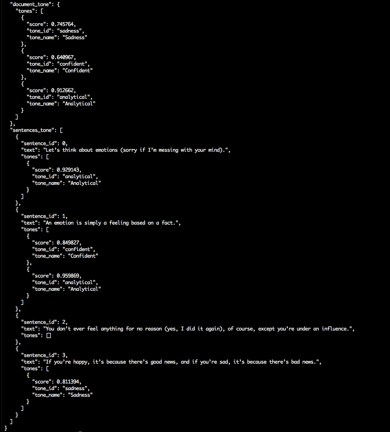 Getting Started with IBM Watson Tone Analyzer | by Bayo Opesanya ...