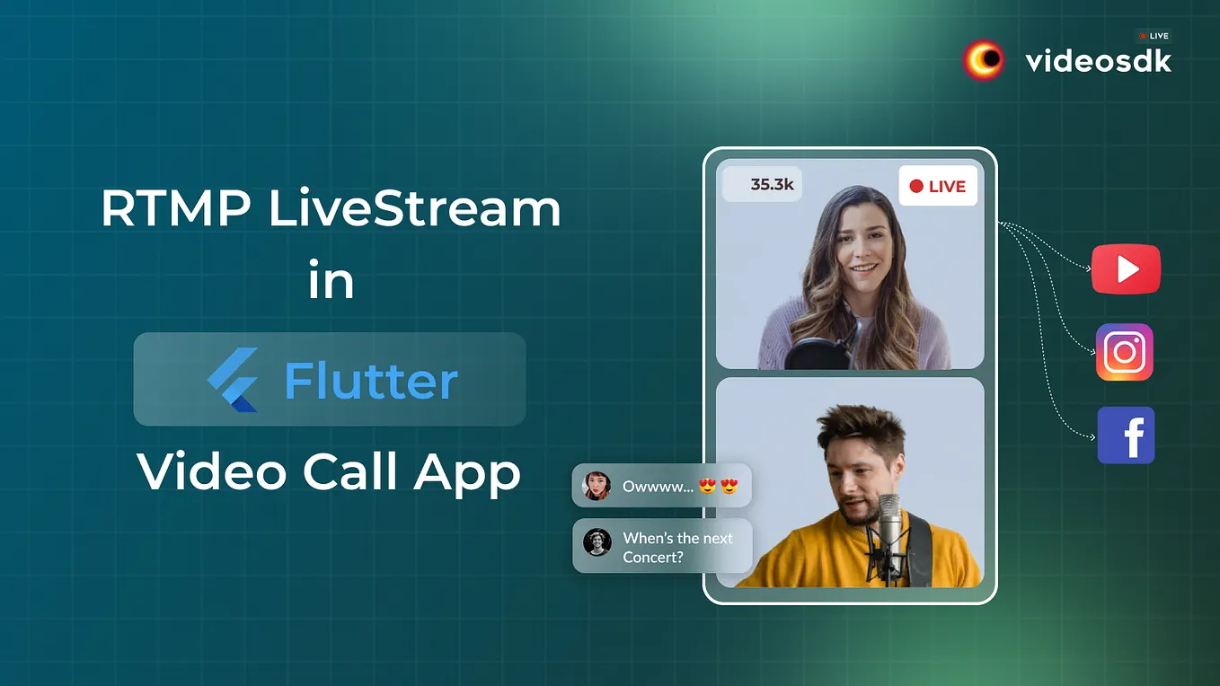 Flutter-WebRTC Guide: Build your first Flutter WebRTC app | by Video SDK | Video SDK | Medium