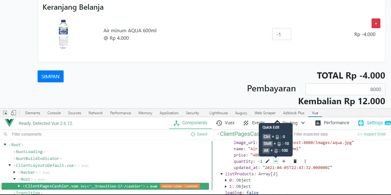 Tutorial Membuat Aplikasi Laravel + Nuxt JS Fullstack Web [Part 7] | by Irfan Kamil | Medium
