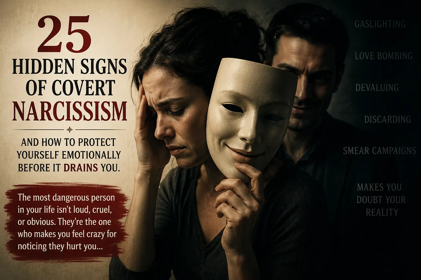 How the Covert Narcissist Mimics Self-Awareness Without Ever Accepting ...