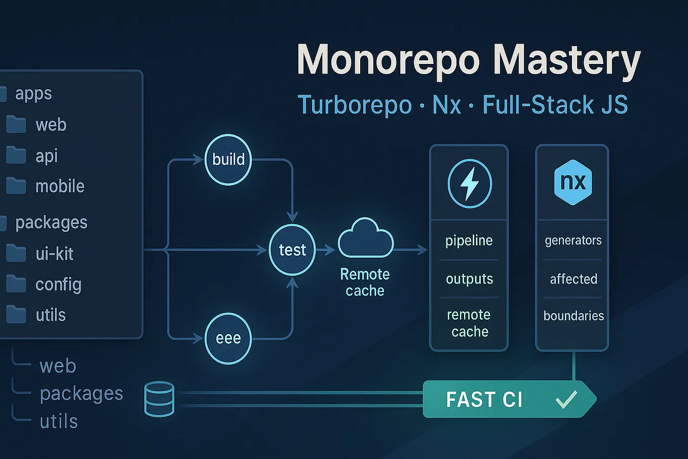 Mono Repo; Turbo Repo vs Nx vs Lerna and Why Turbo? | by Vivi | Medium