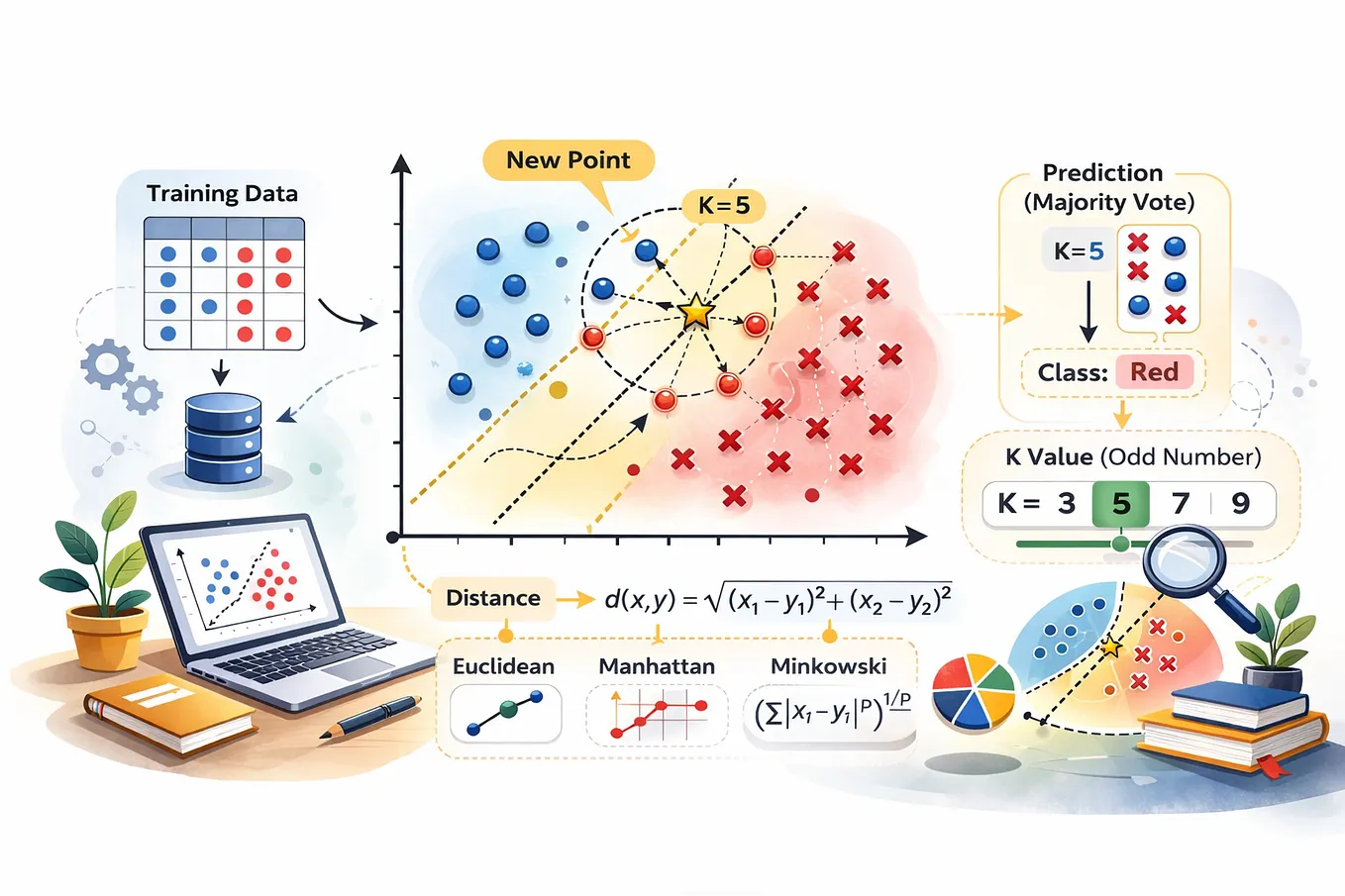 K Nearest Neighbor Classifier | TDS Archive