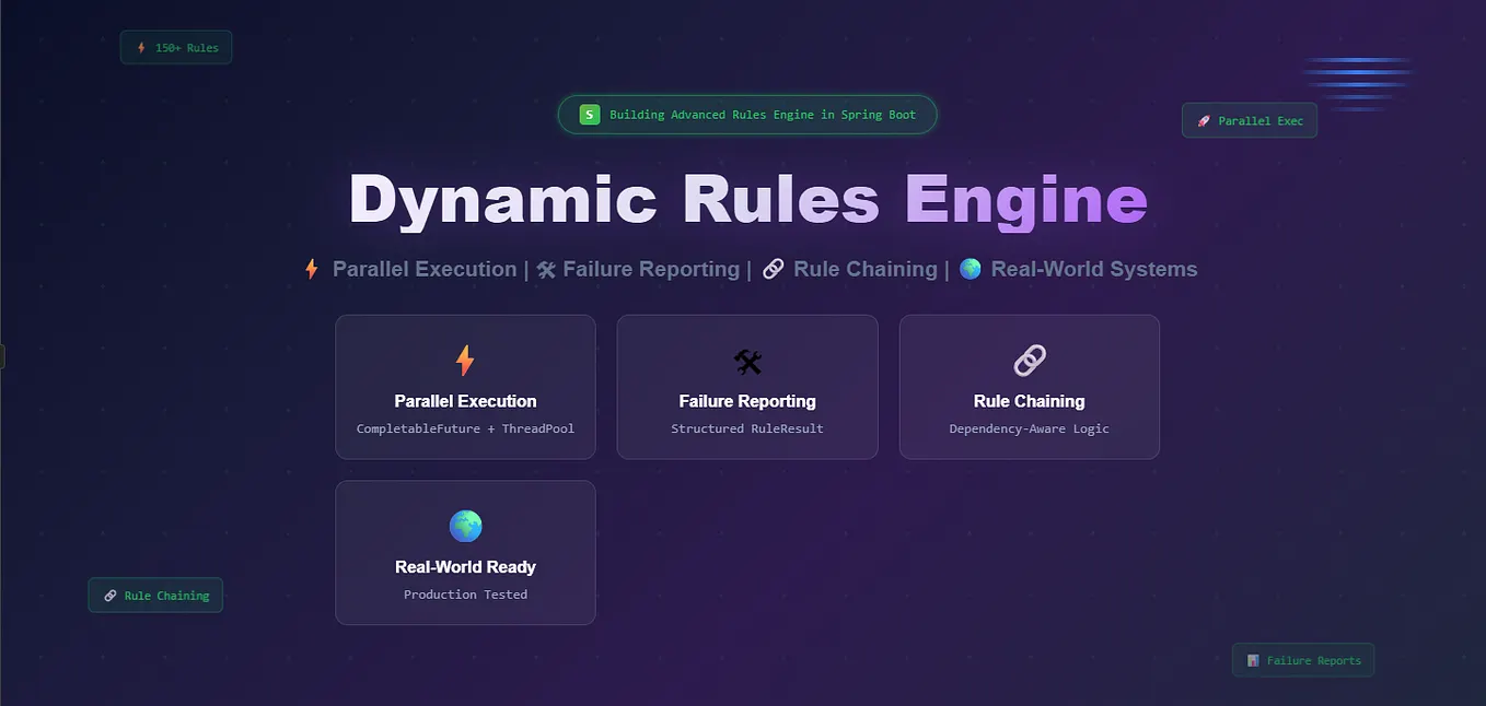 Building a Dynamic Rules Engine in Spring Boot with the Strategy + Registry Pattern | by Sai ...
