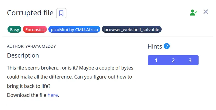 FANTASY CTF — General Skills — picoCTF WriteUp | by Nirgunah | Nov, 2025 | Medium