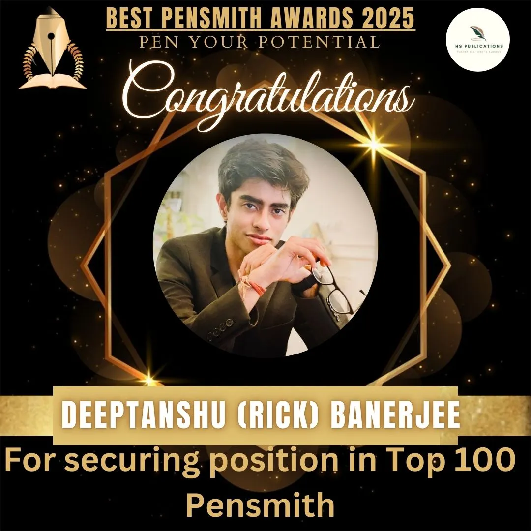 Anita Vyas-Best Pensmith Awards. Congratulations for securing position ...