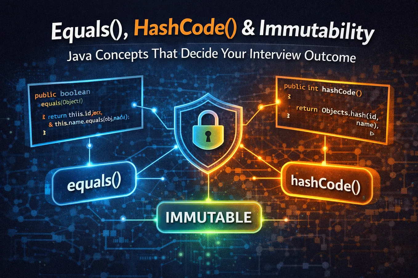equals() & hashCode() methods in Java | by Mayank Pant | The Java Interview Playbook | Dec, 2025 ...