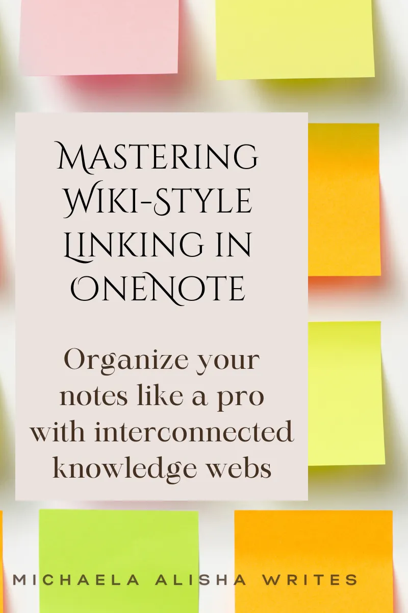 Write Smarter, Not Harder: The OneNote Template Series for Writers | by ...