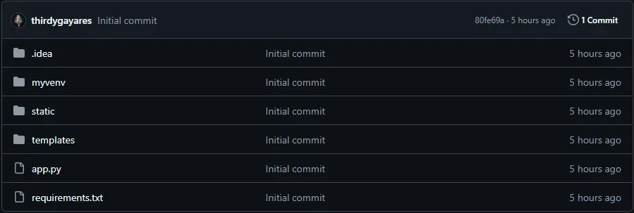 Python Flask Data Structure. This is a documentation of me running ...