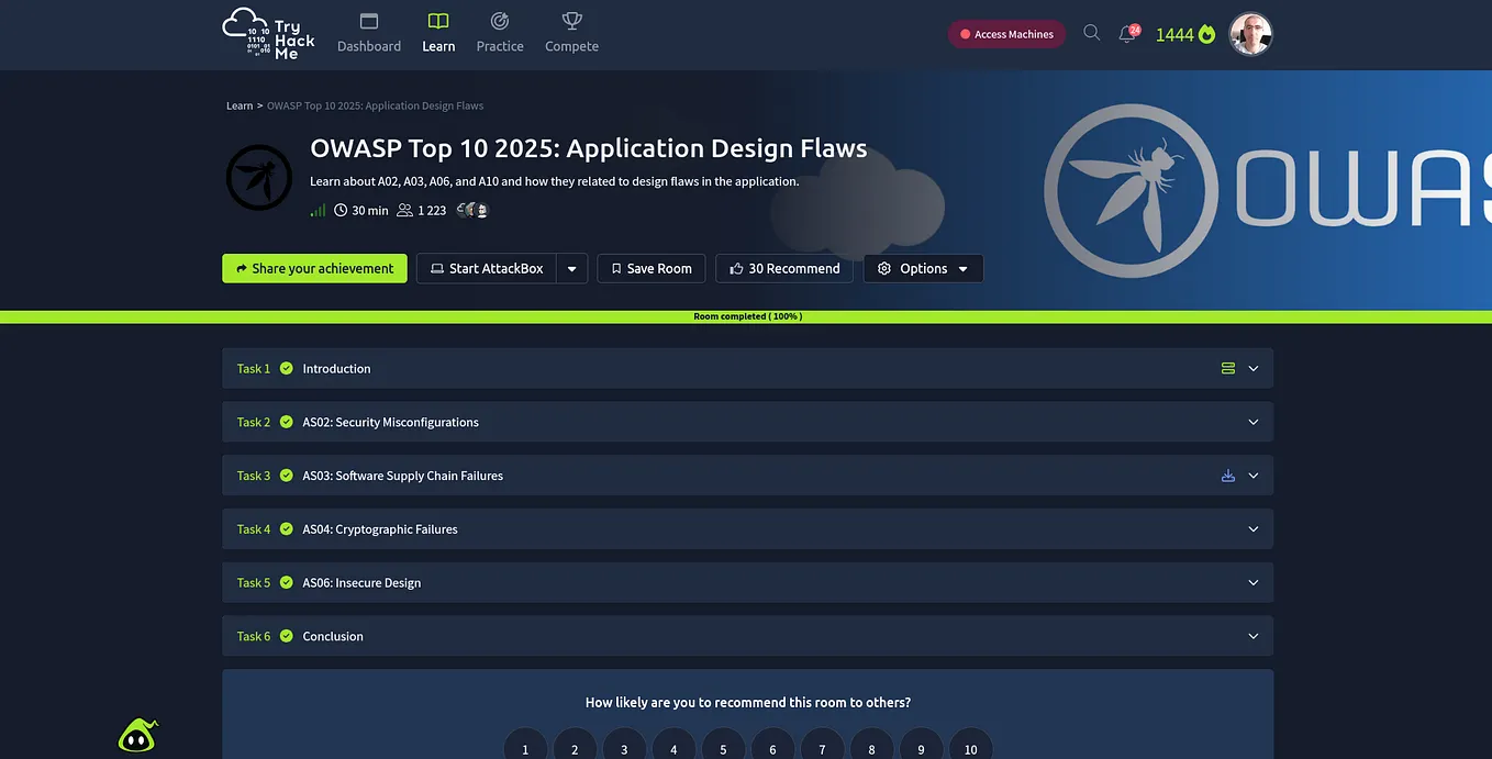 OWASP Top 10 2025: Insecure Data Handling Walkthrough Notes | TryHackMe ...