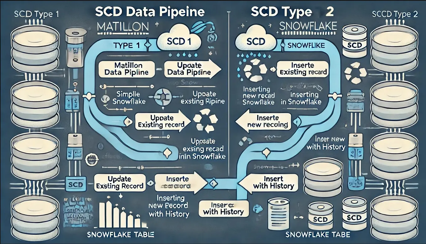 Comprehensive Guide for implementing the Slowly Changing Dimensions ( SCD TYPE 1 & SCD TYPE 2 ...