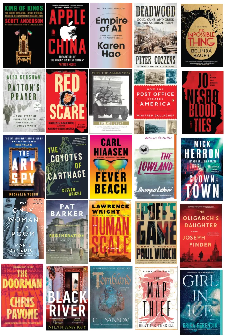 My January 2026 Reading Review. Night libraries, Korean letter writing ...