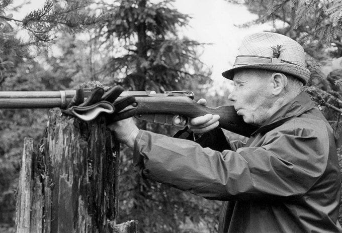Simo Hayha Ceremonial Rifle