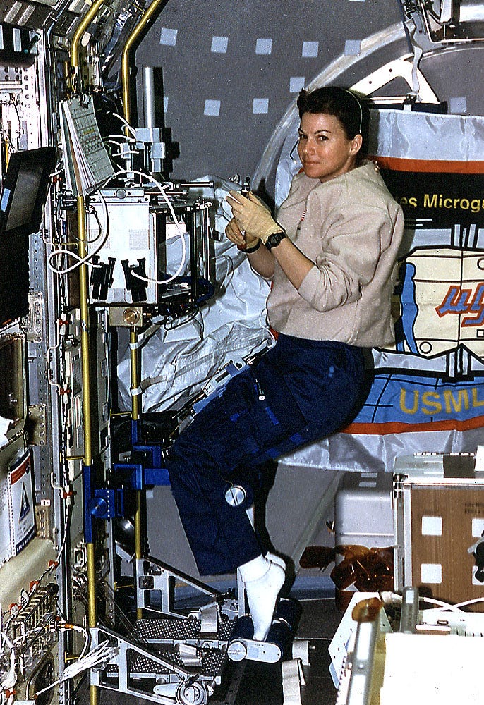 Women Astronauts On Space Station