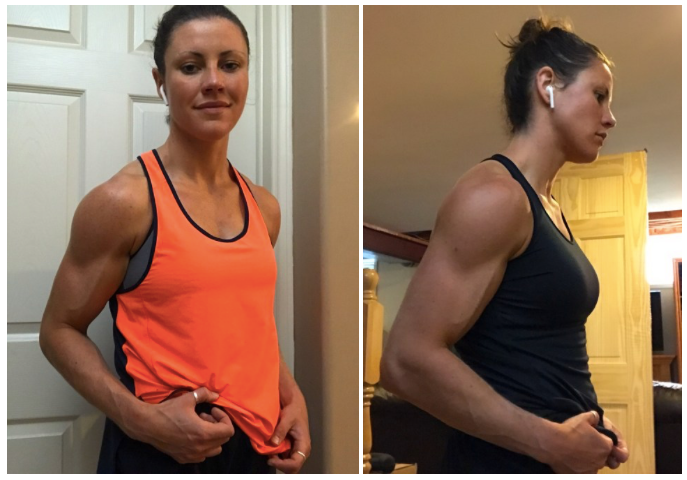 Shredded Women Abs