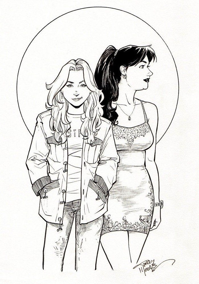 Strangers In Paradise Katchoo And Francine Comic