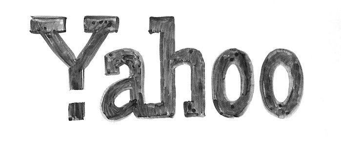 First Yahoo Logo