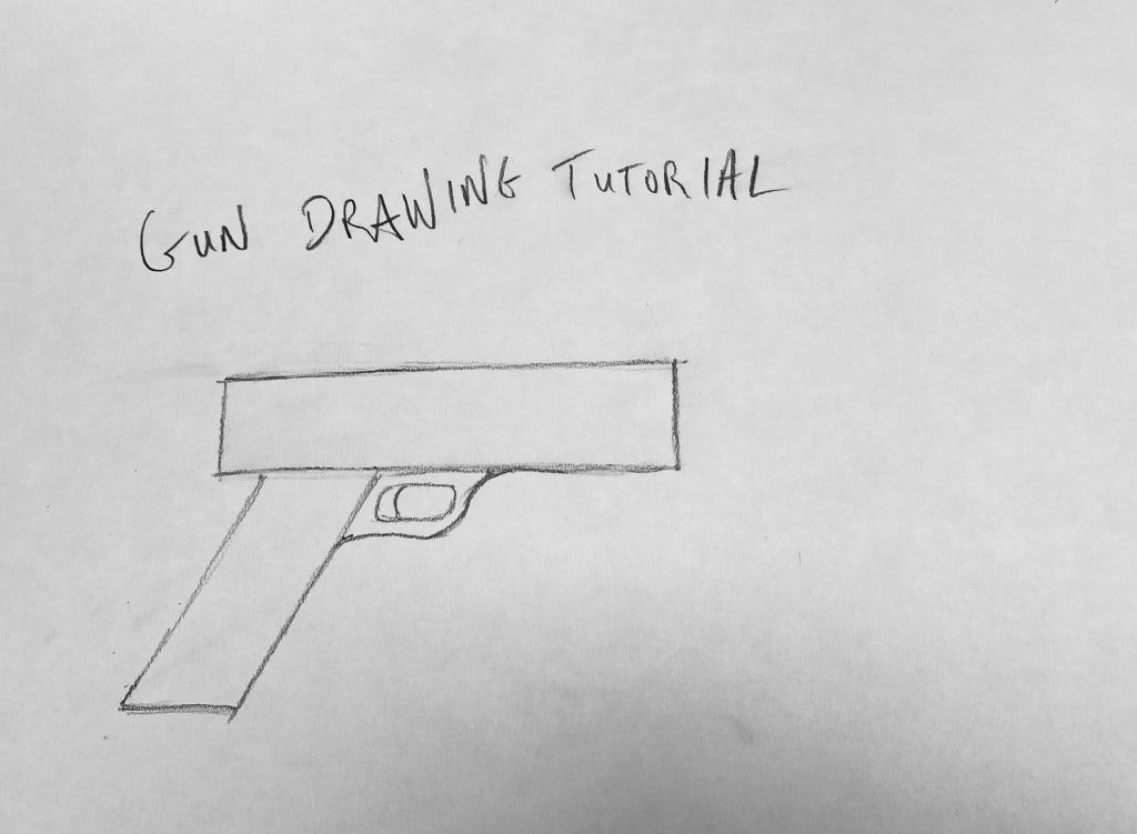 Gun Drawing