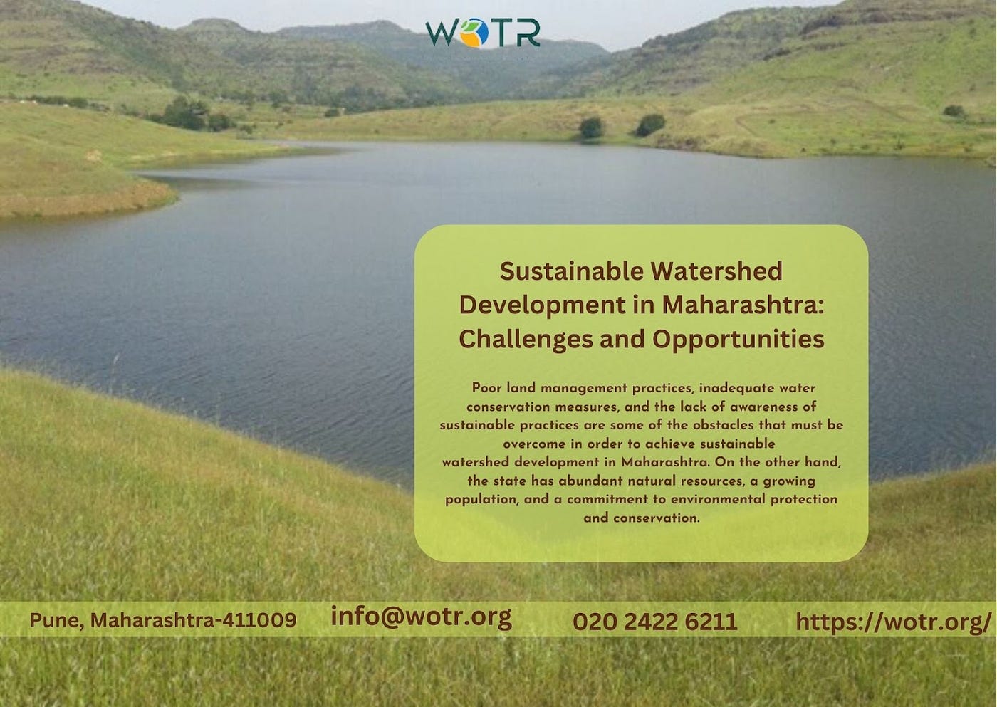 Sustainable Watershed Management