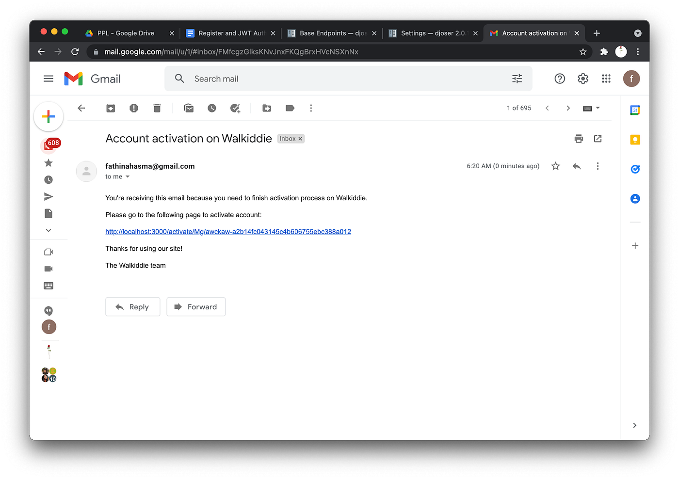 Easy Rest Authorizationdjango Json Web Token Django Implementing