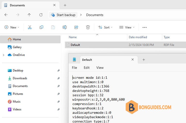 Default.rdp In Documents How To Clear RDP Connections History In