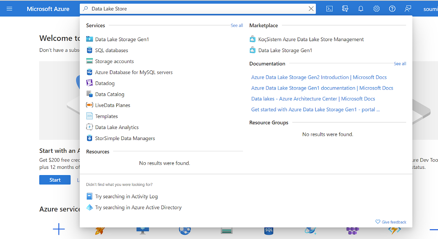 Quickstart Analyze Data In Azure Data Lake Storage Gen2 ADF