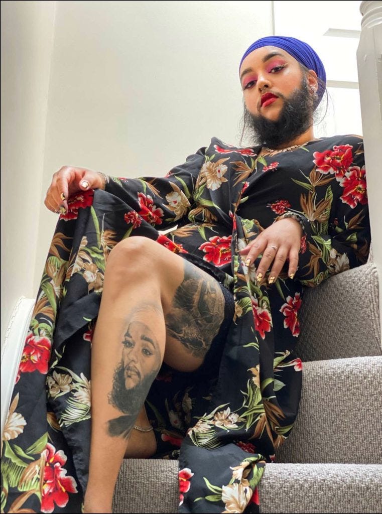 Harman Kaur Beard