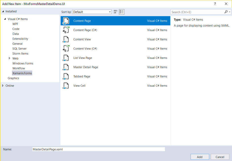 Xamarin Dev Onplatform Xaml Ui Building A Business Intelligence App