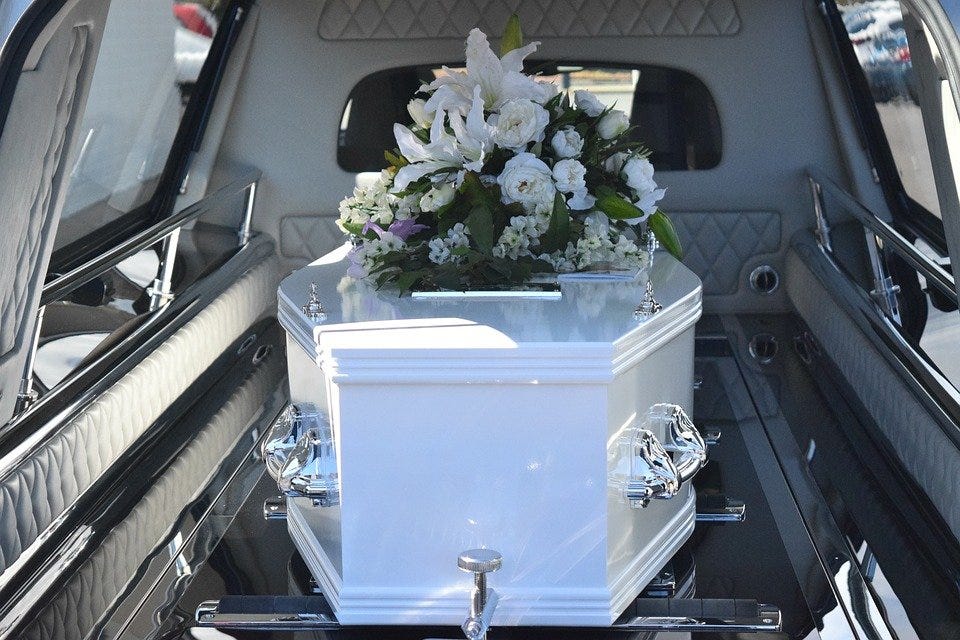 Dug Up Casket
