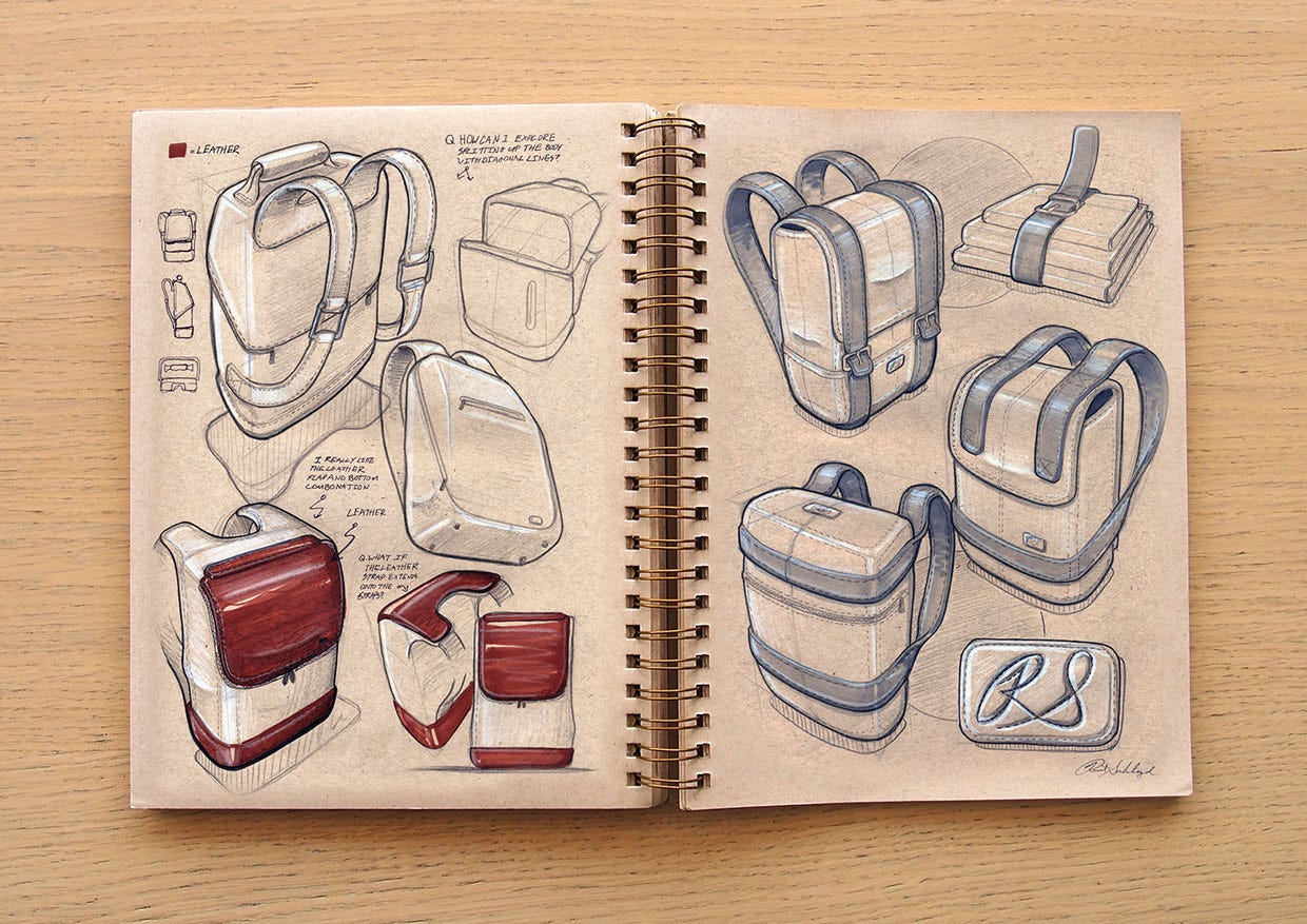 Industrial Design Product Sketch