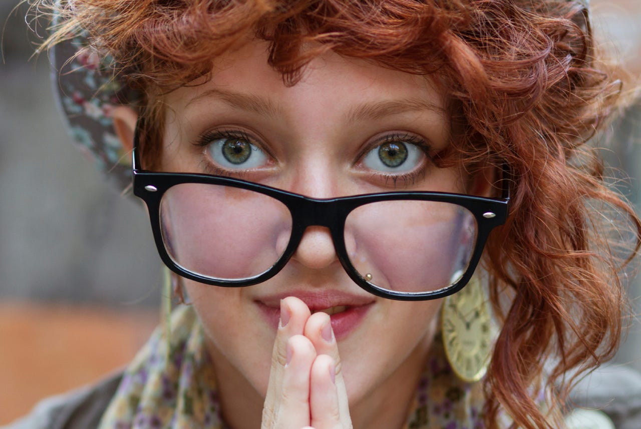 Red Hipster Hair