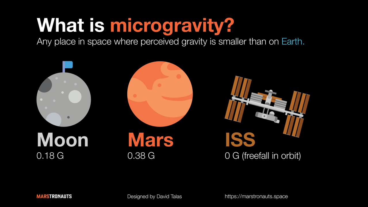 Earth And Mars Gravity