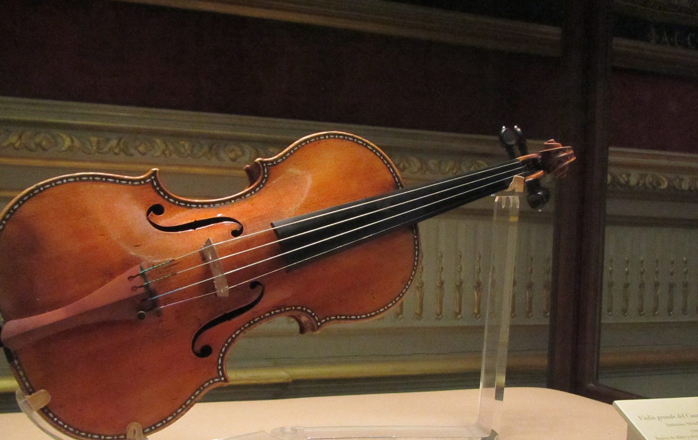 Integral Symbol Violin