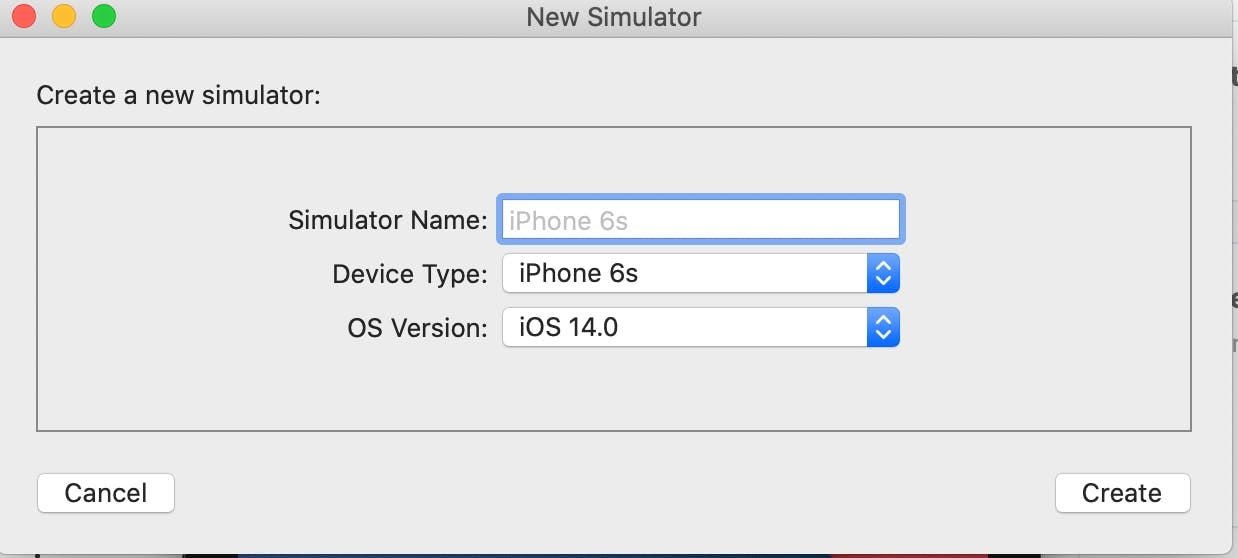Xcode Add Simulator Xcode Add Simulator