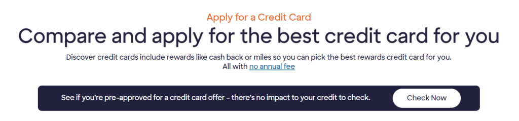Discover Card Online Login