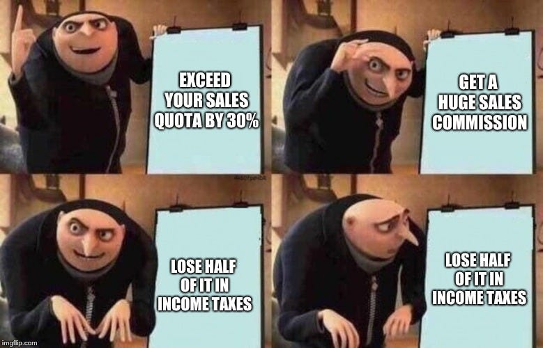 Sales Quota Funny