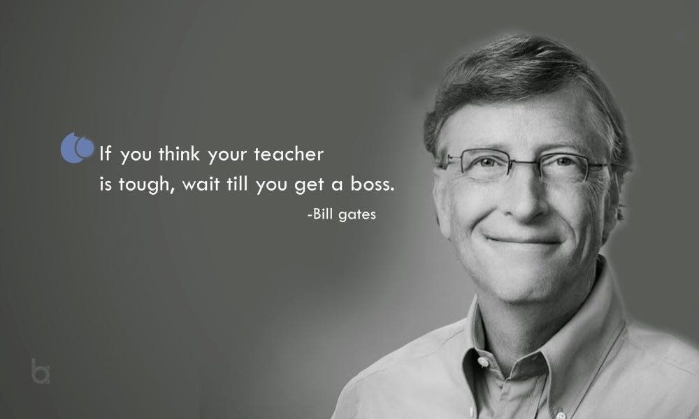 Bill Gate Charity Quotes