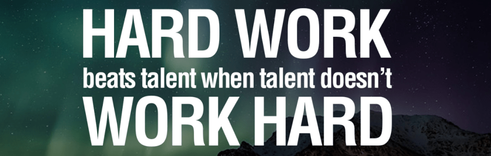 Work Hard Learn Quotes