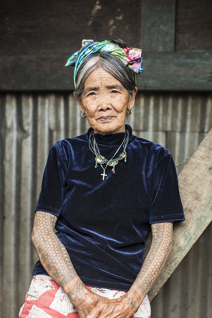 Mang Mambabatok Tattoos The Legendary Mambabatok Of Kalinga Apo