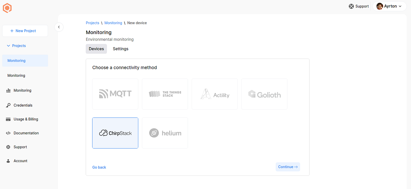 Chirpstack ChirpStack V4 Integration : IoT Support