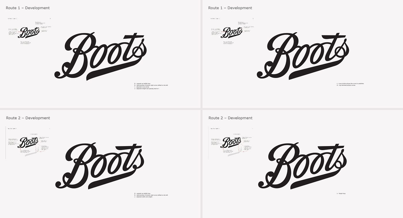 The Process Of Boots Logo Redesign With Rob Clarke Logo Design