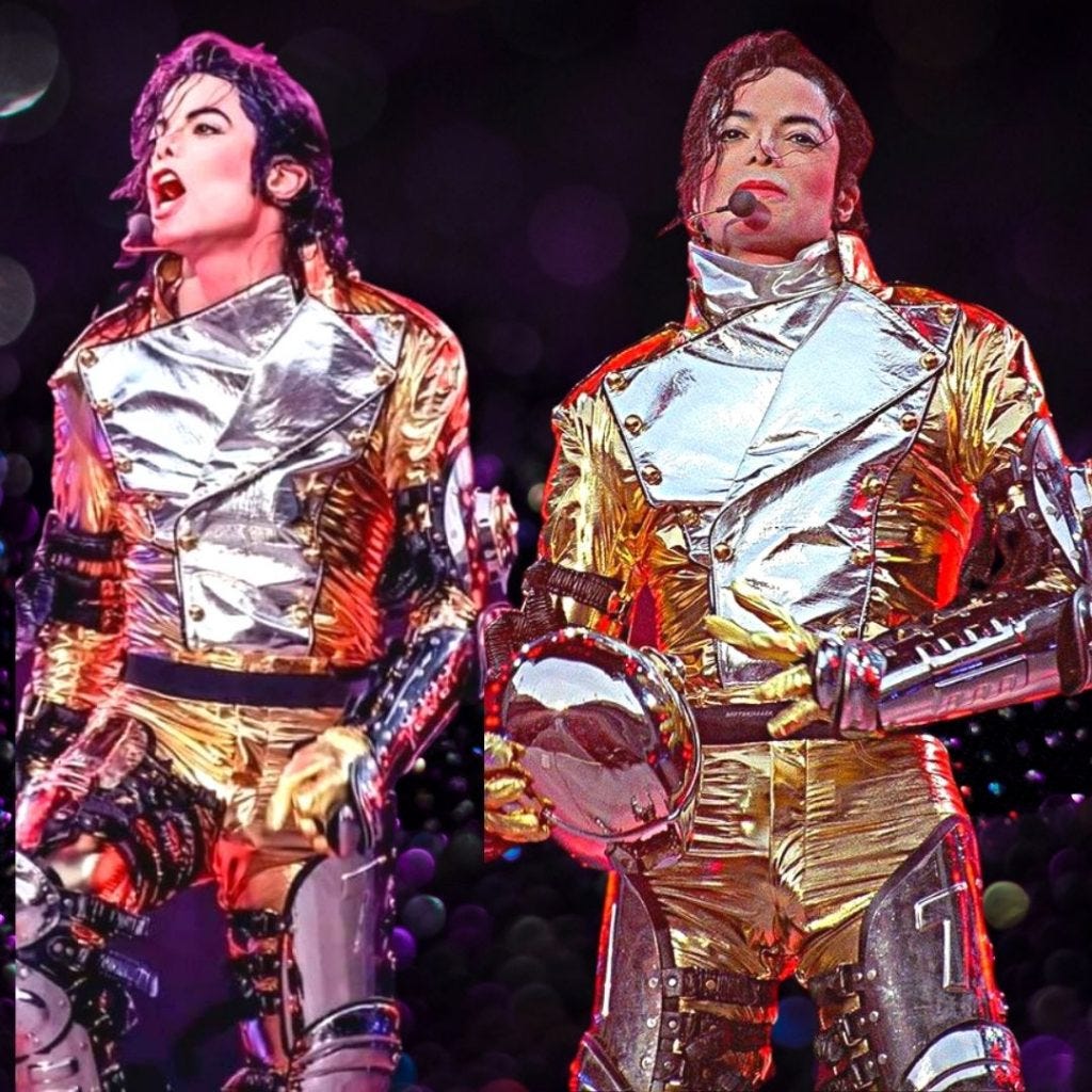 Michael Jackson History Tour Outfit