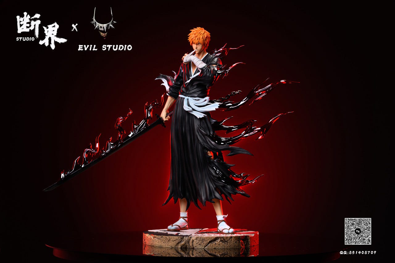 ArtStation Ichigo Kurosaki 1/6 Scale Premium Statue RYU, 47% OFF