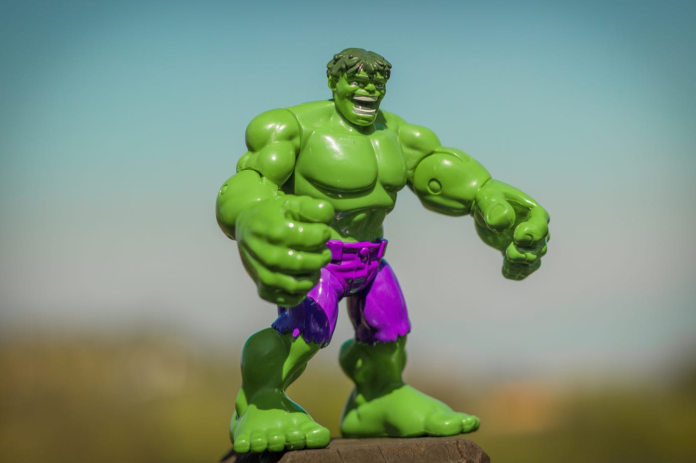 Muscle Growth Animation Hulk