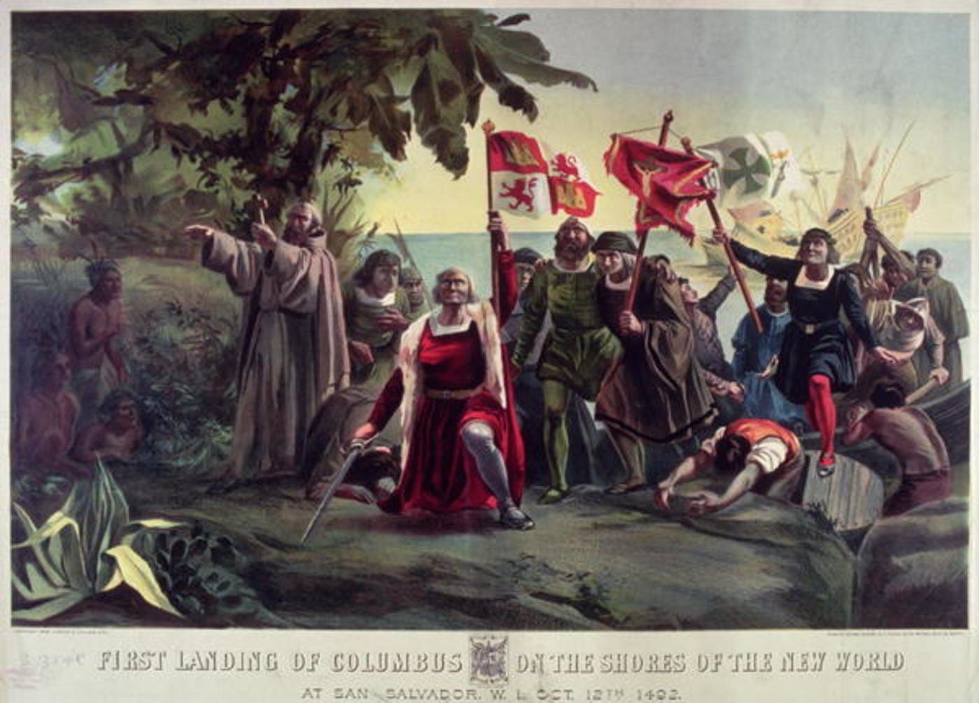 Christopher Columbus Painting